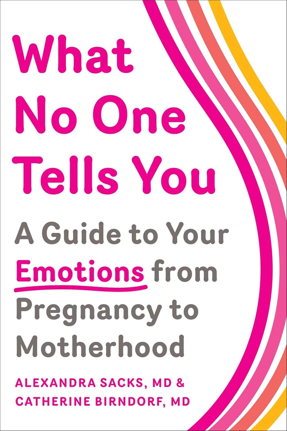 What No One Tells You: A Guide to Your Emotions from Pregnancy to ...